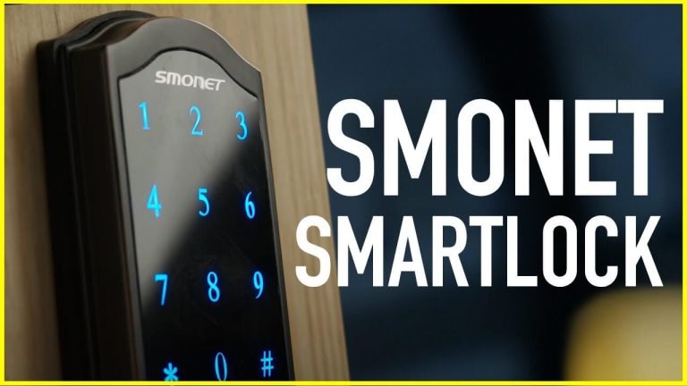 How to Lock and Unlock a Smonet Smart Lock - Smart Lock Care